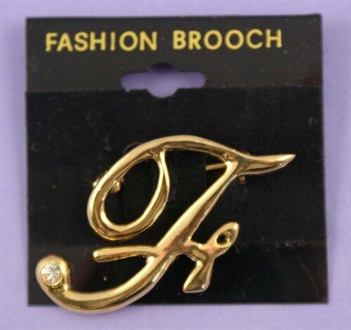 Buy Initial Brooch (40p each) Online in UK