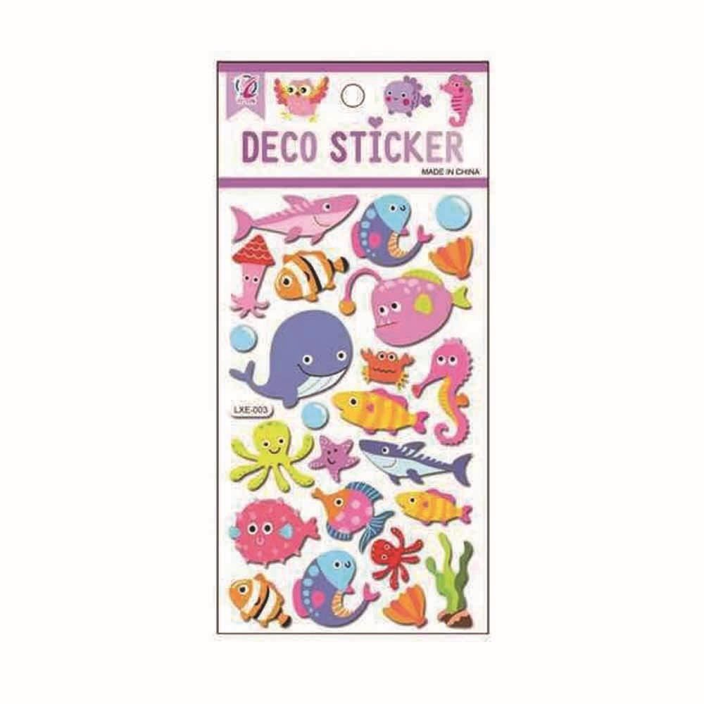 Buy Assorted Embossed Sea Animal Stickers (20p per sheet) Online ...