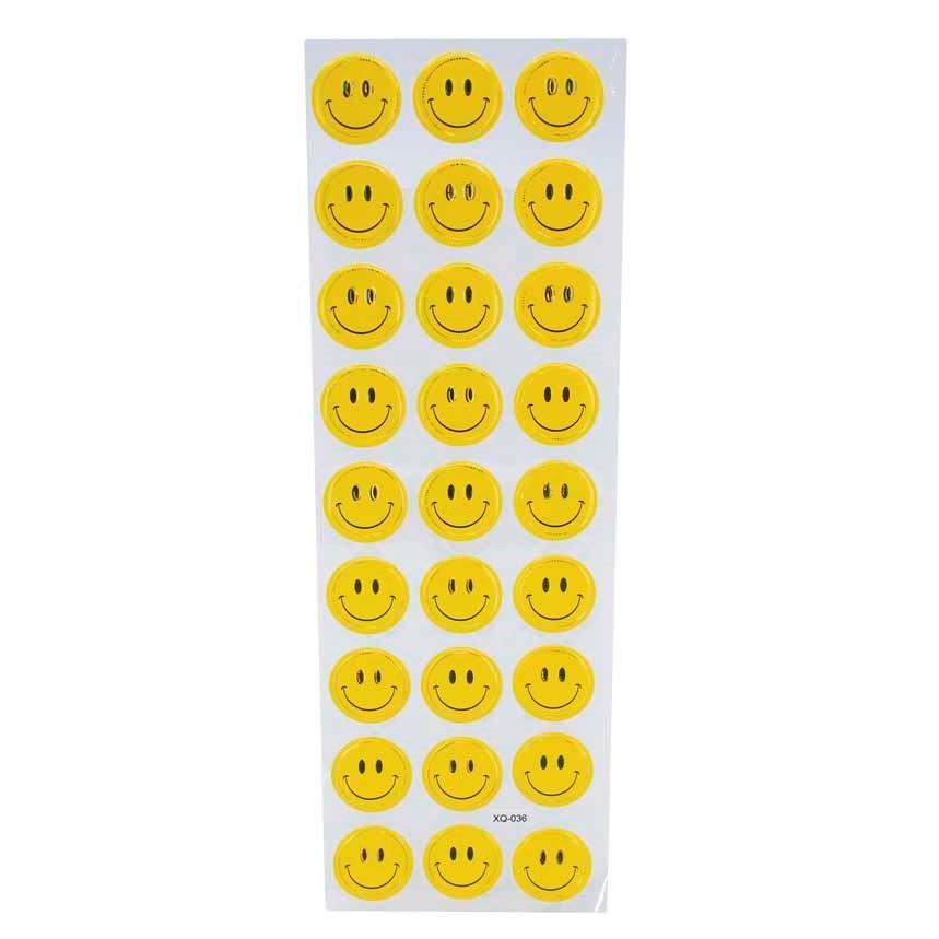 Buy Embossed Smiley Face Emoji Stickers (30p per sheet) Online ...