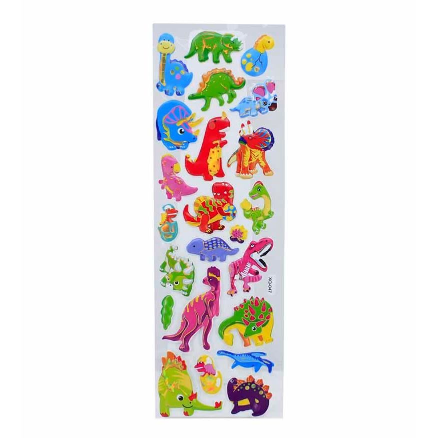 Buy Assorted Embossed Dinosaur Stickers (30p per sheet) Online ...