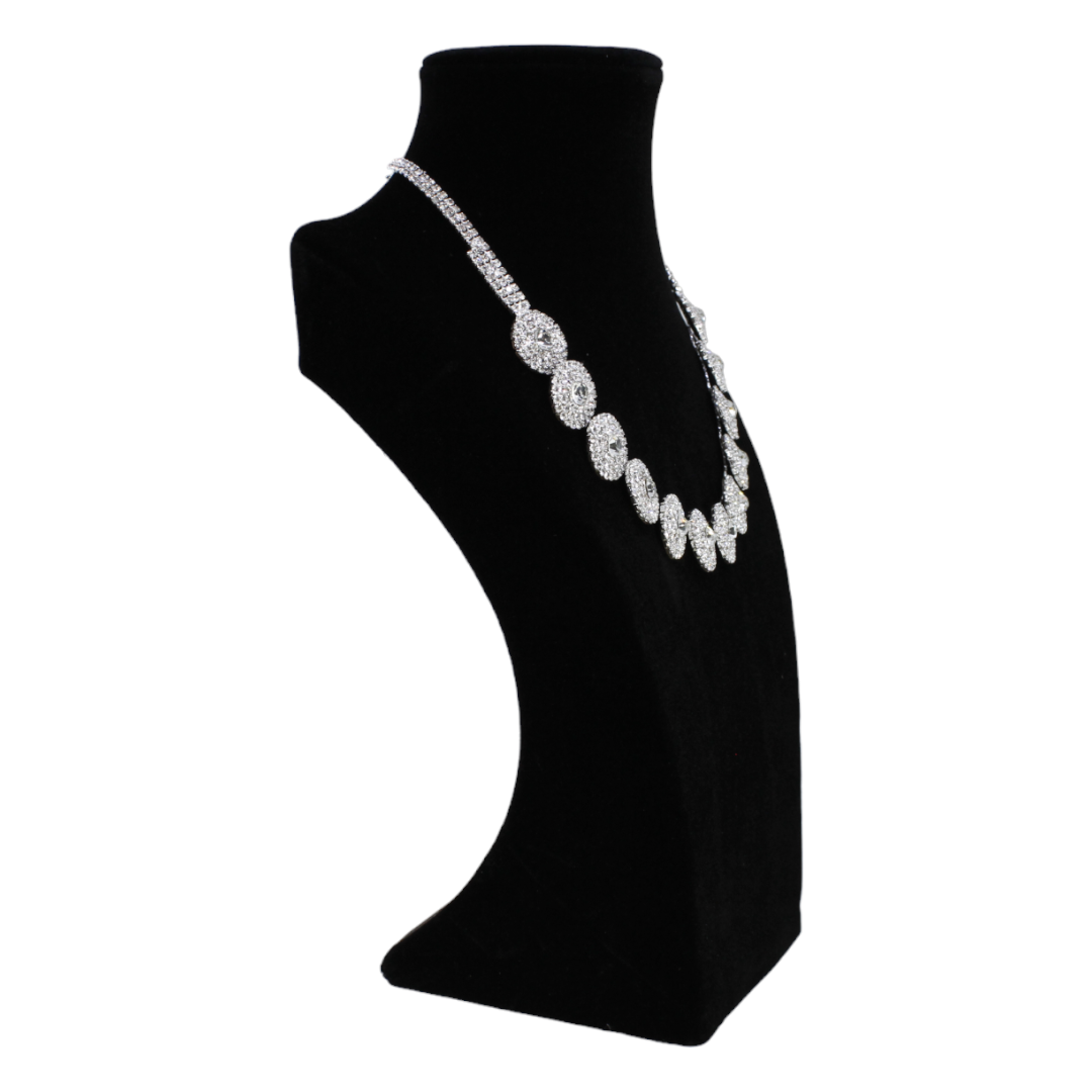 Buy 10" Black Velvet Display Bust Online in UK