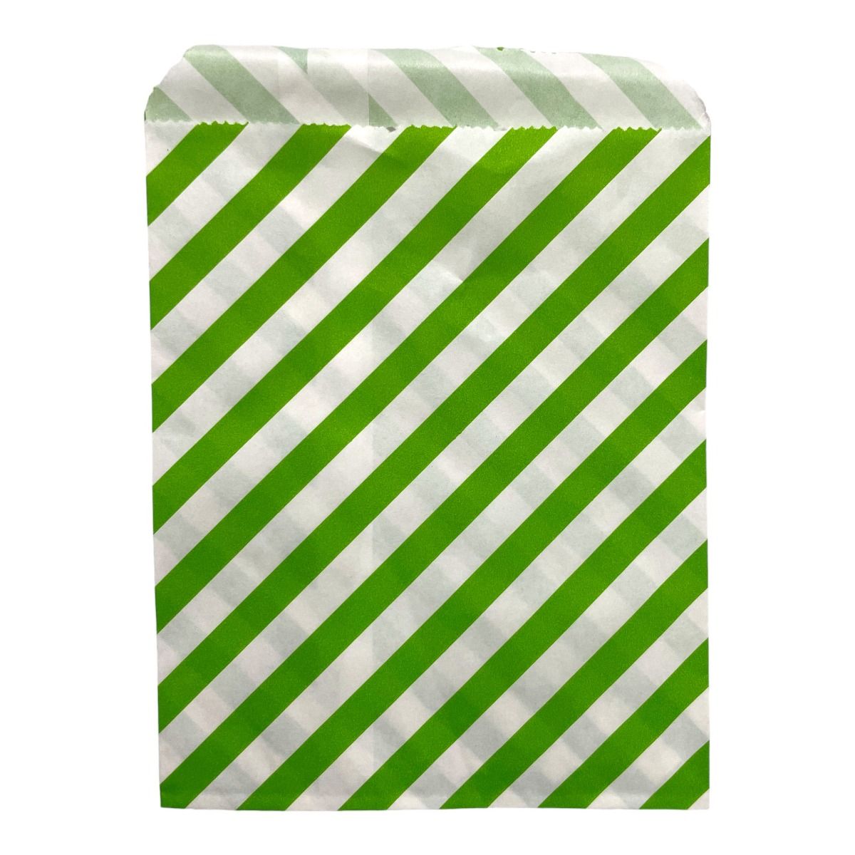 Buy lime Green Candy Stripe Paper Gift bag Online in UK