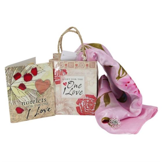 Buy Valentine's Day Scarf & Brooch Gift Offer (£1.40 Each) Online ...