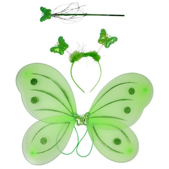 Buy Butterfly Wings, Boppers & Wand Set (95p Each) Online -Jewellery World