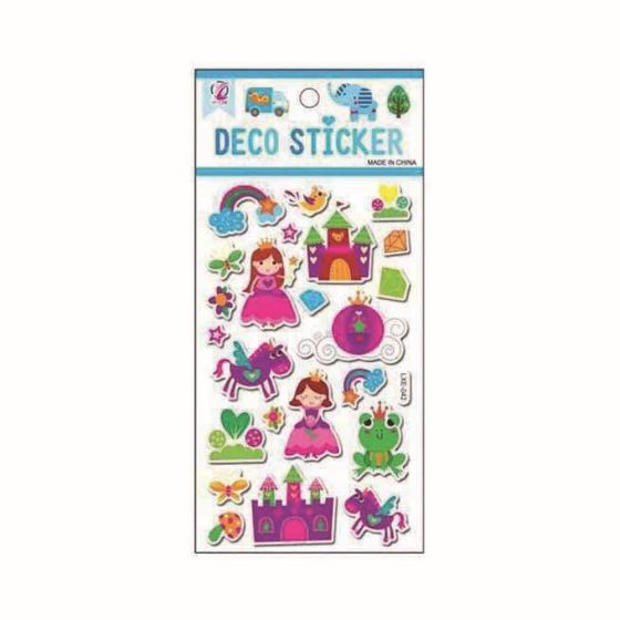Buy Assorted Embossed Princess Stickers (20p per sheet) Online ...
