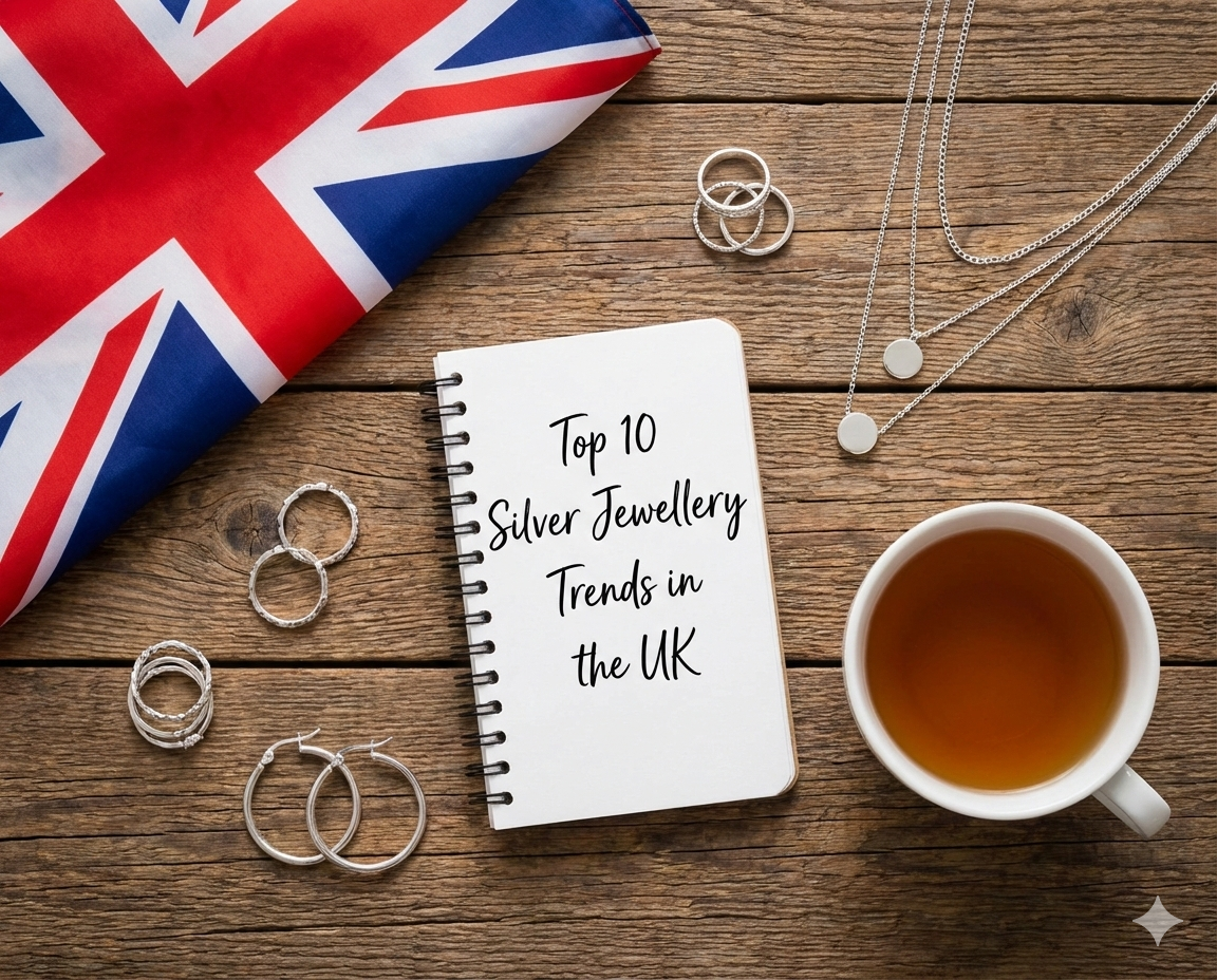 Top 10 Silver Jewellery Trends in the UK