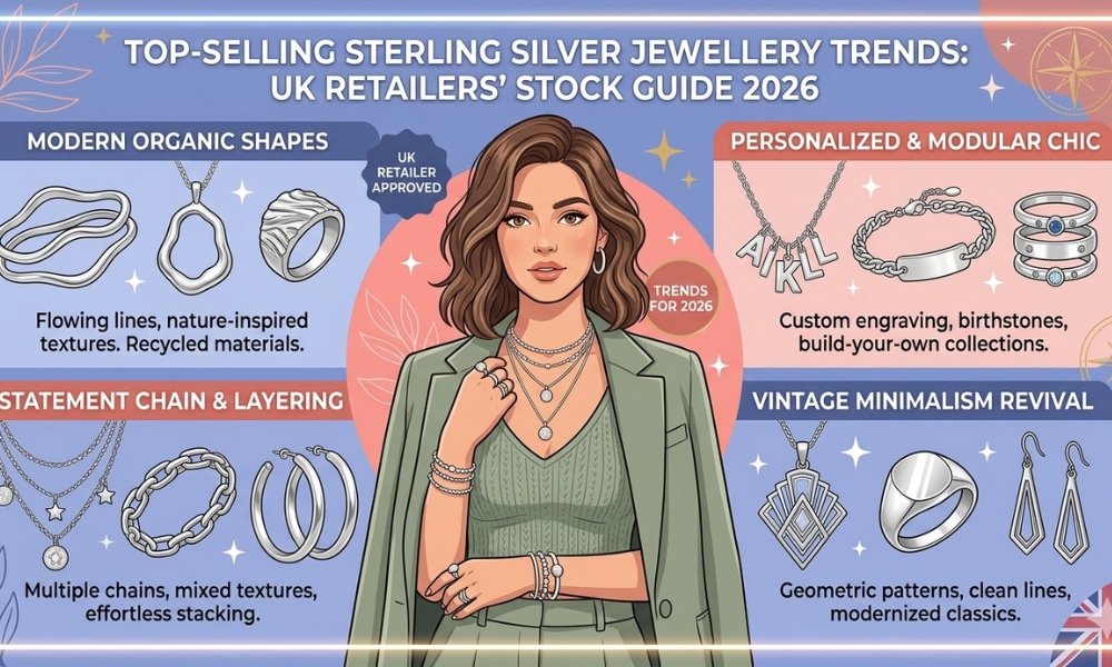 Top-Selling Sterling Silver Jewellery Trends: UK Retailers Should Stock ...